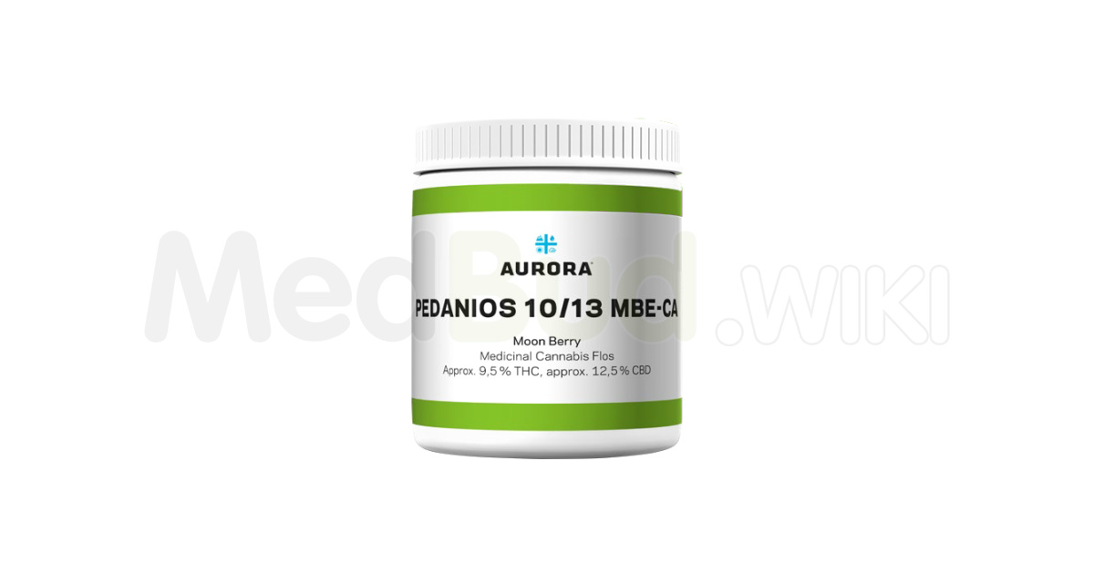 Aurora® Pedanios MBE T10:C13 Moon Berry Medical Cannabis Flower ...