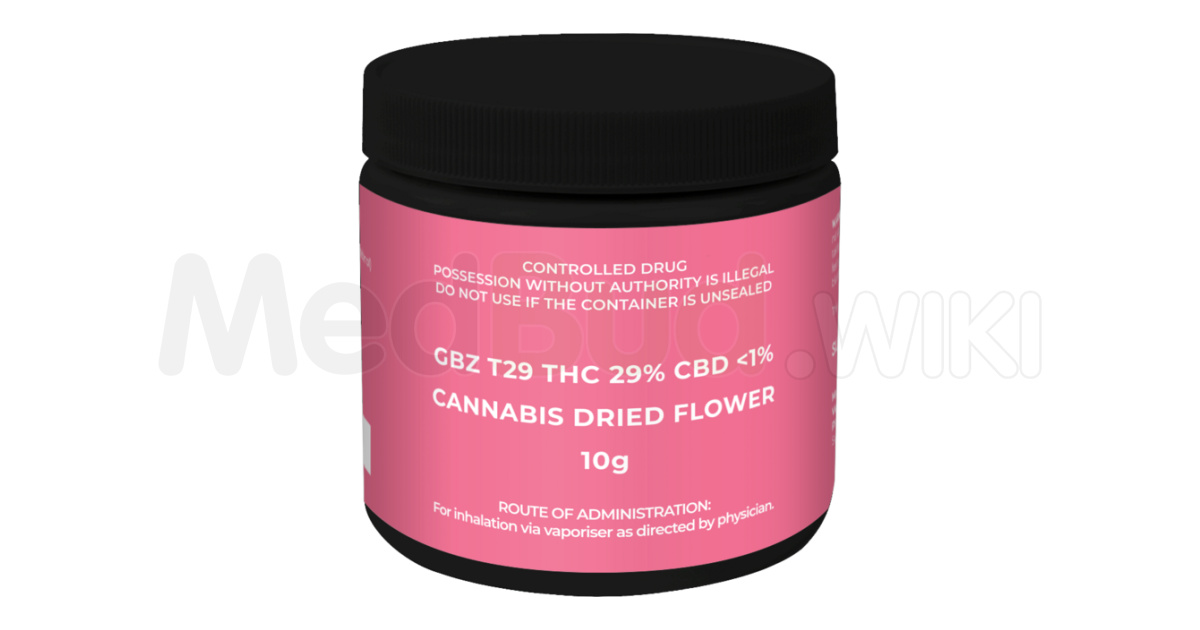 Sundaze® GBZ T29 Guava Bars Medical Cannabis Flower • MedBud® UK