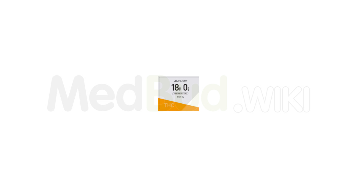 Tilray® T18 Mango Medical Cannabis Flower • MedBud® UK
