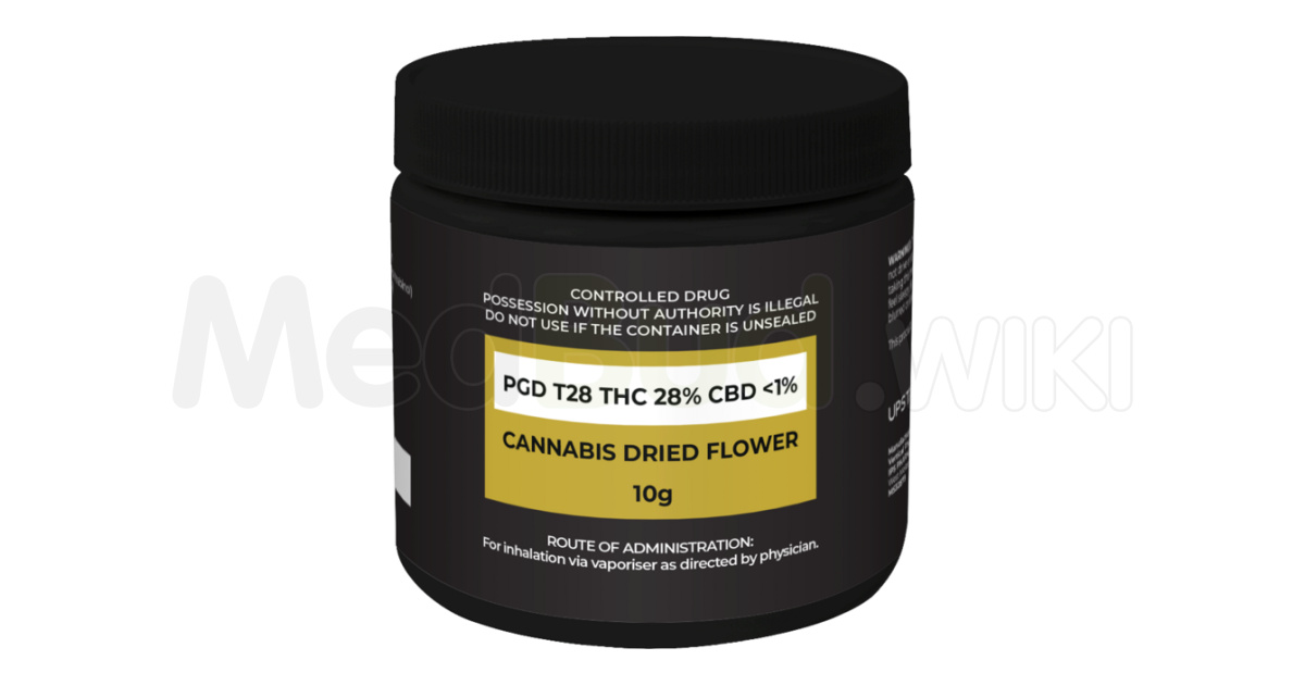 Upstate® PGD T28 Pineapple God Medical Cannabis Flower • MedBud® UK
