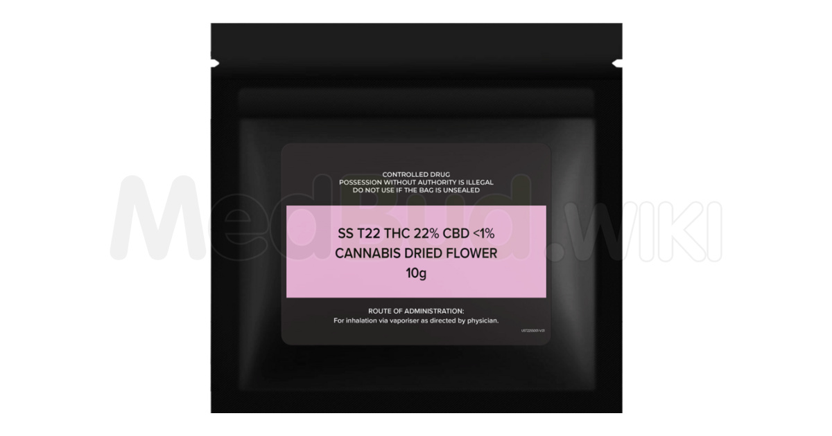 Upstate® SS T22 Scoops Medical Cannabis Flower • MedBud® UK